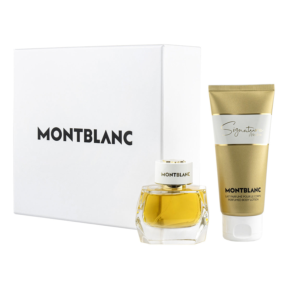 MONT BLANC SIGNATURE ABSOLU (W) SET EDP 50ML + BL 100ML – LE PERFUME